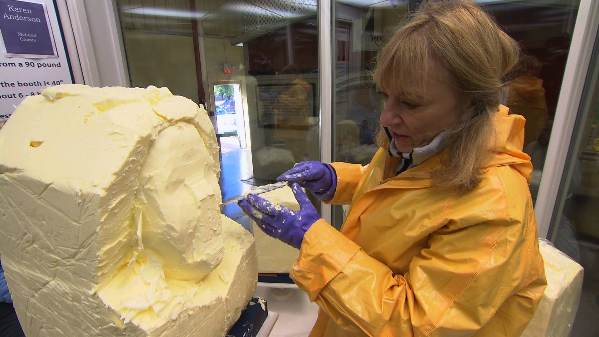A 90-pound block of butter. A 38-degree chamber. And decades of ...