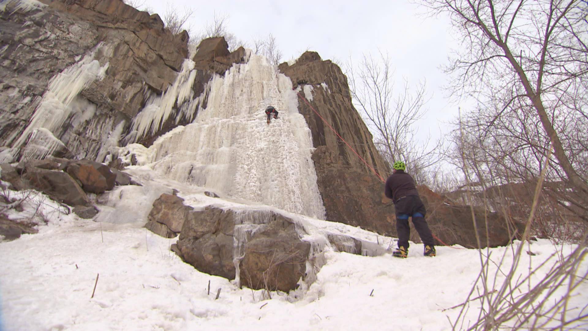 An Abandoned Quarry Is Now An Ice Climber's Dream | TPT Originals
