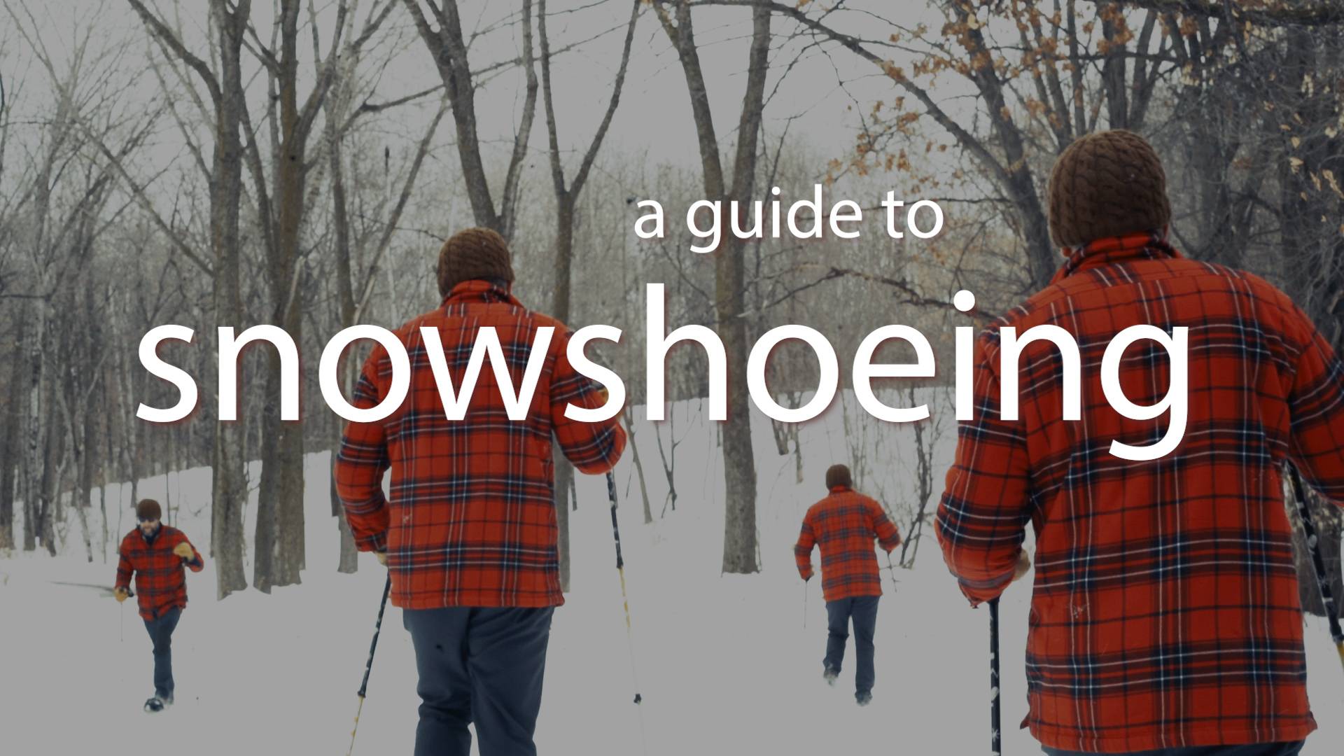 A Simple Guide to Strapping on Snowshoes | TPT Originals